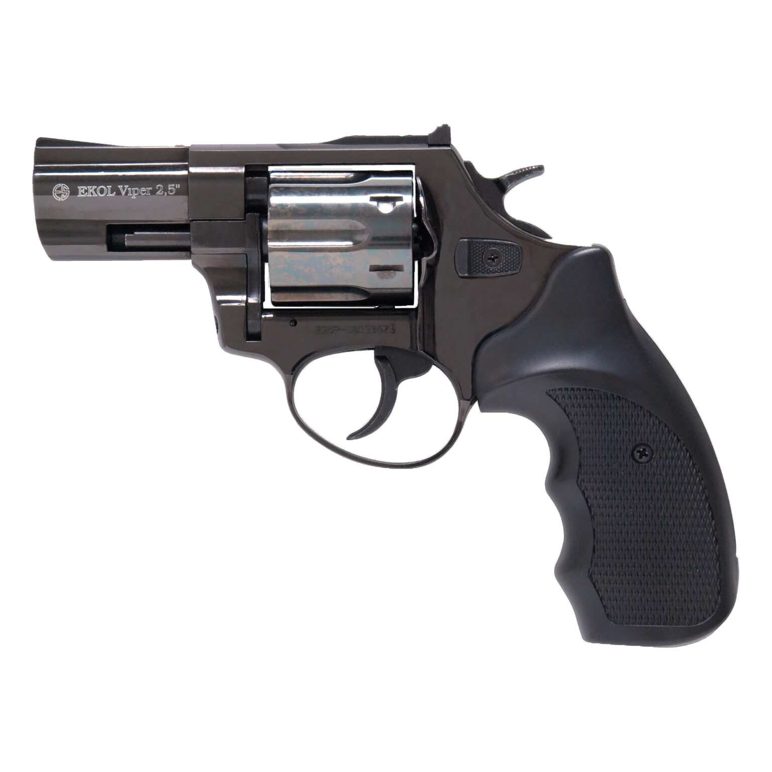 REVOLVER NO LETAL EKOL VIPER 2,5" , NEGRA – Armería Polini